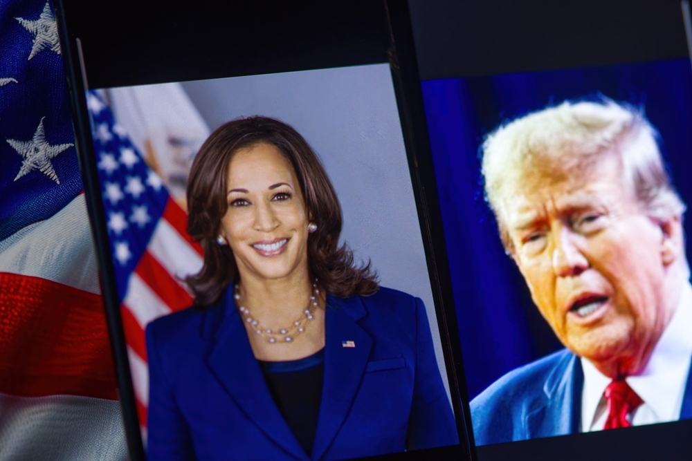 Kamala Harris Sees 8-Point Favorability Increase in Poll, Still Below ...
